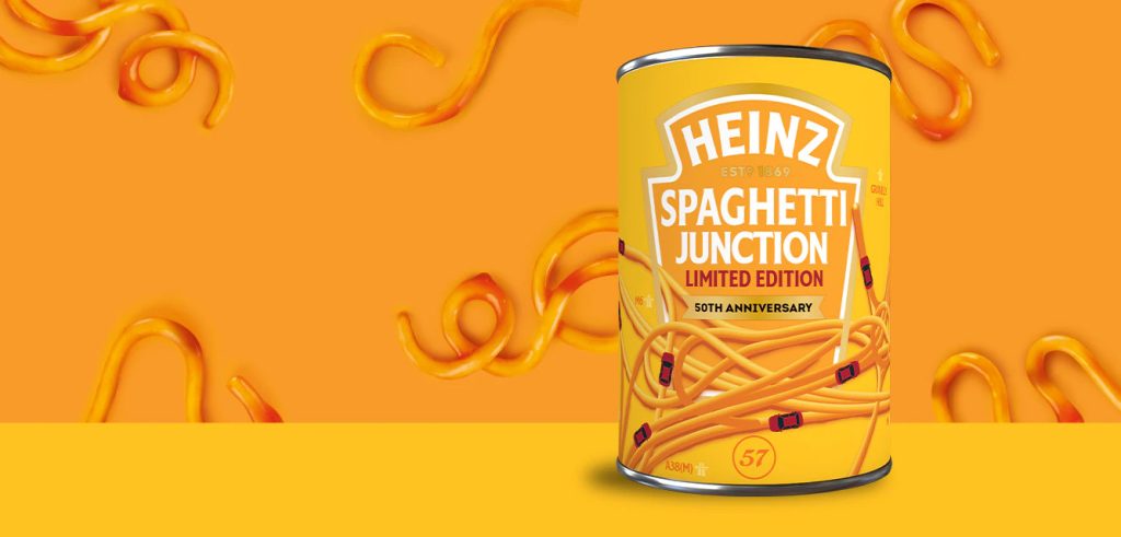Heinz launches limited edition 'Spaghetti Junction' pasta