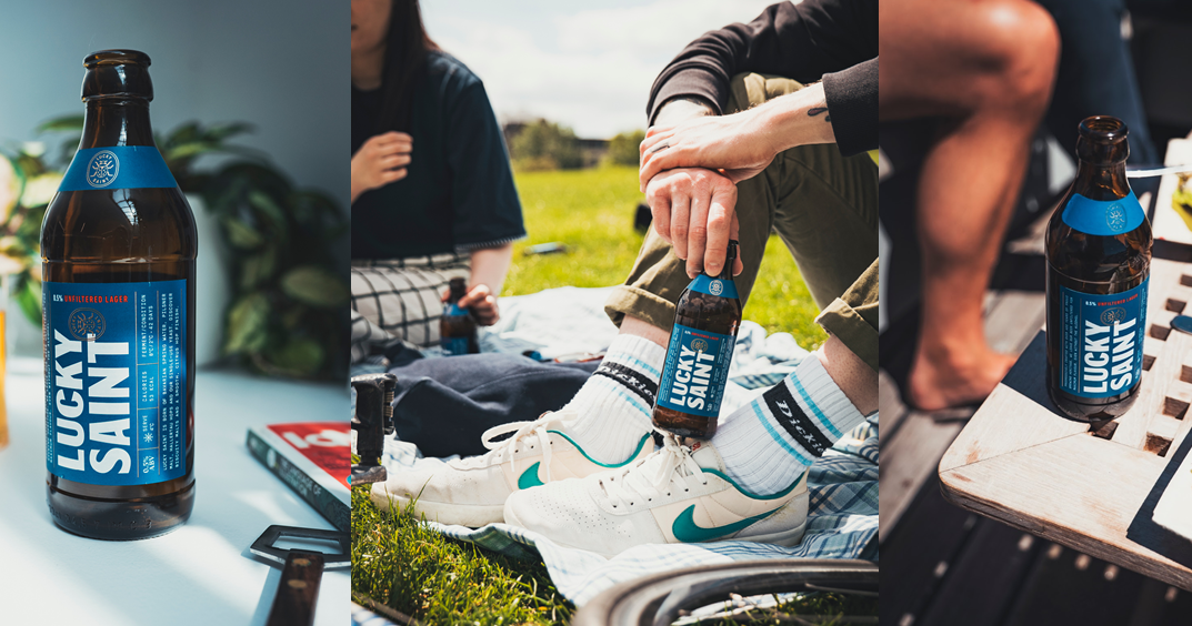 Alcohol-free Lucky Saint lager launches in Waitrose - Grocery Gazette ...