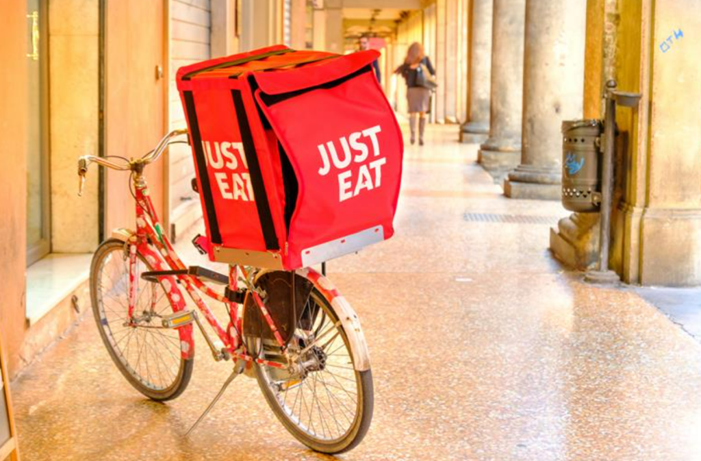 Just Eat order numbers fall as lockdown delivery boom slows - Grocery ...