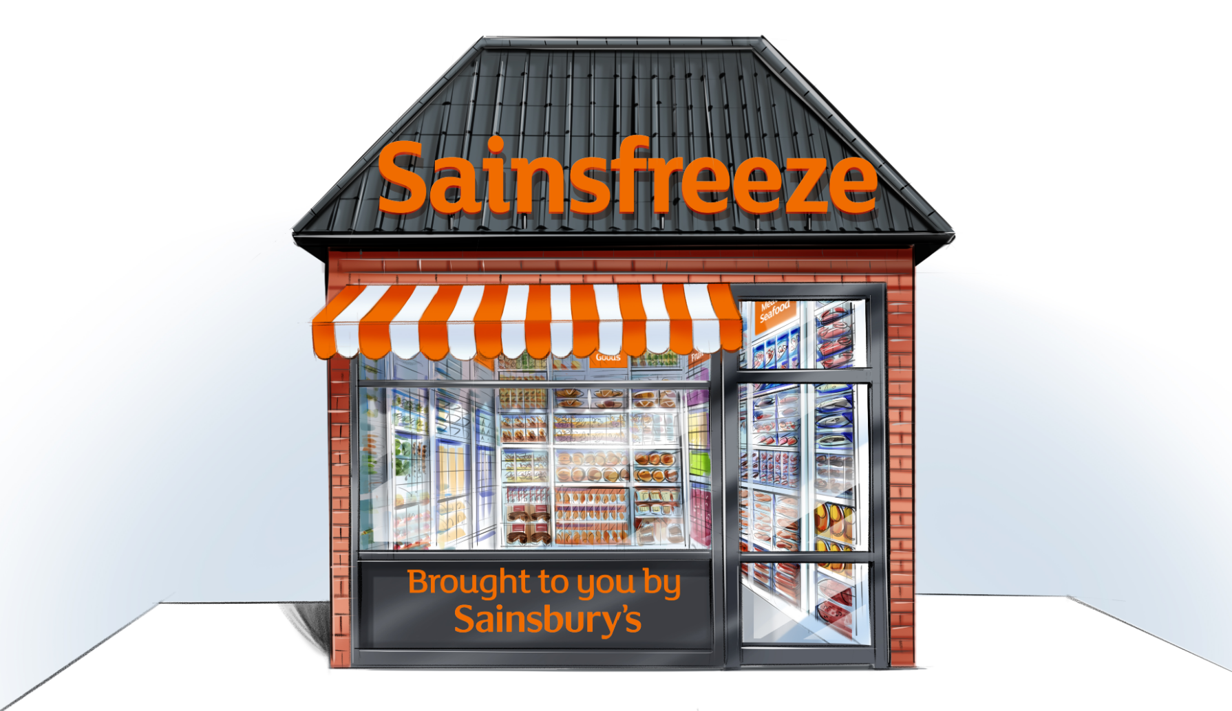 Sainsbury's opens pop-up freezer store to reduce food waste