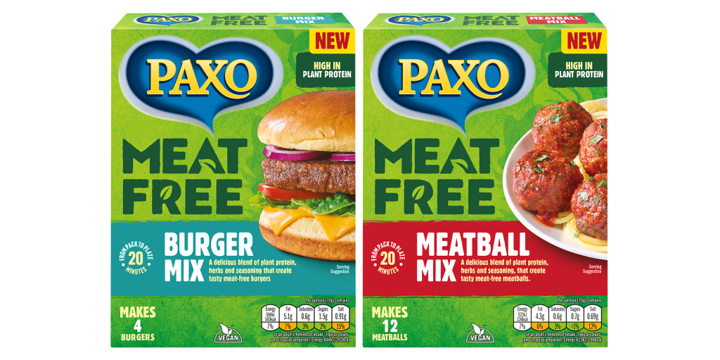 Paxo launches new Meat-Free items to match growing demand from vegan ...