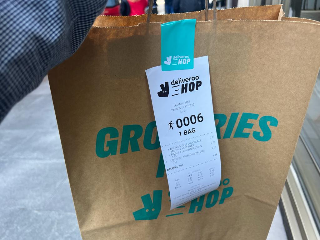 Behind the scenes at London's first ever Deliveroo Hop store - Grocery ...