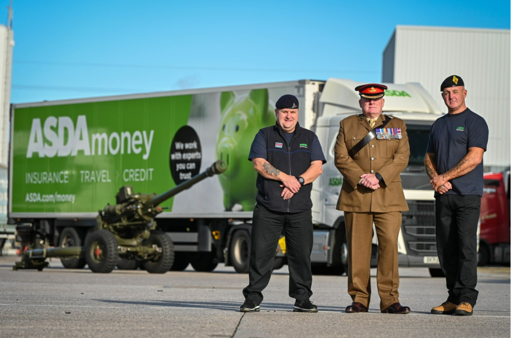 Asda invests in Veterans' charity training ex-military as HGV drivers
