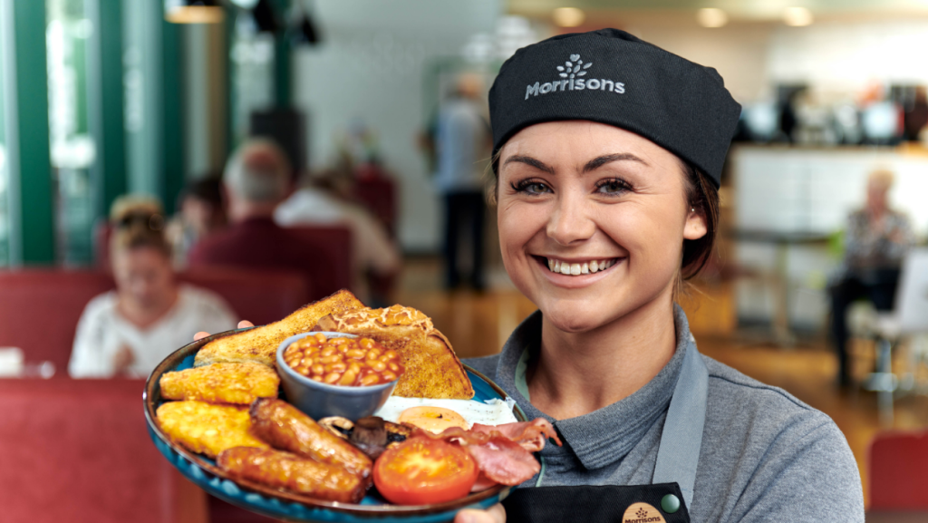 Morrisons launches half price café breakfast to celebrate the World Cup