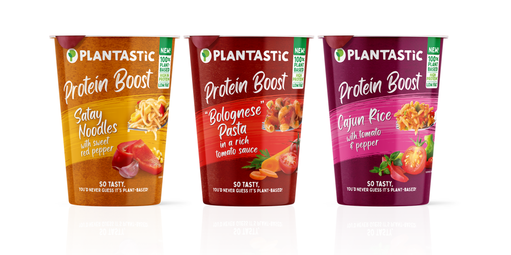 Plantastic launches plant-based protein pots range