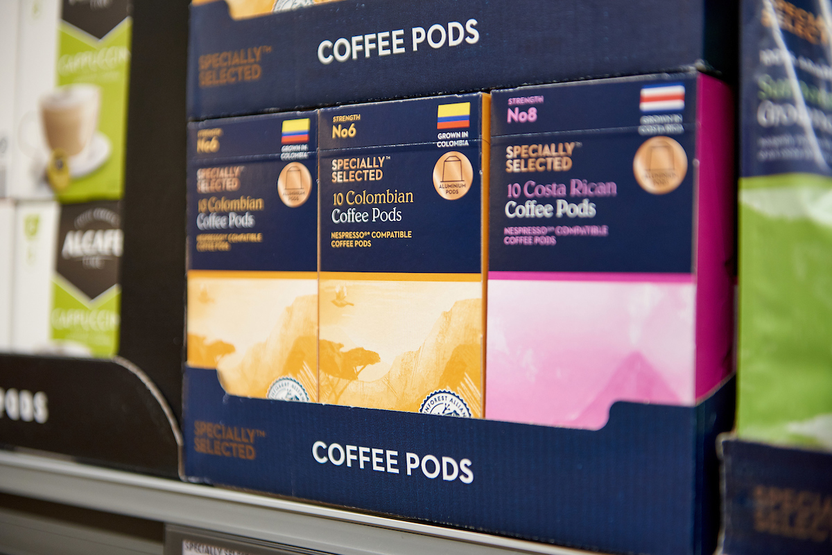 Aldi partners with Podback to help shoppers recycle coffee pods