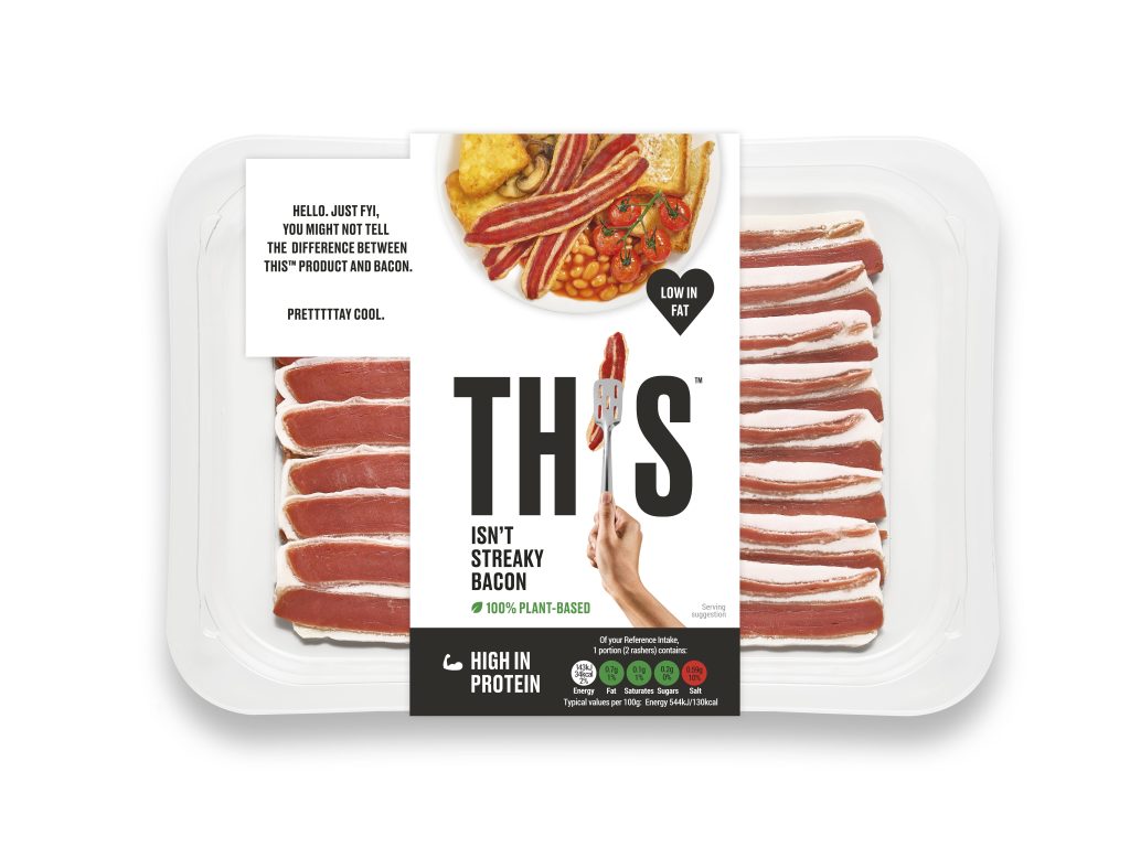 This launches plant-based streaky bacon for Veganuary