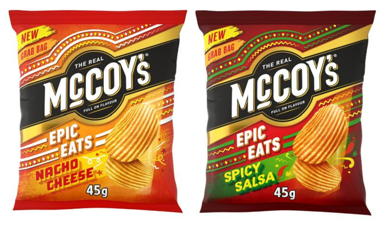 McCoy’s unveils new Epic Eats crisps aimed at younger consumers ...