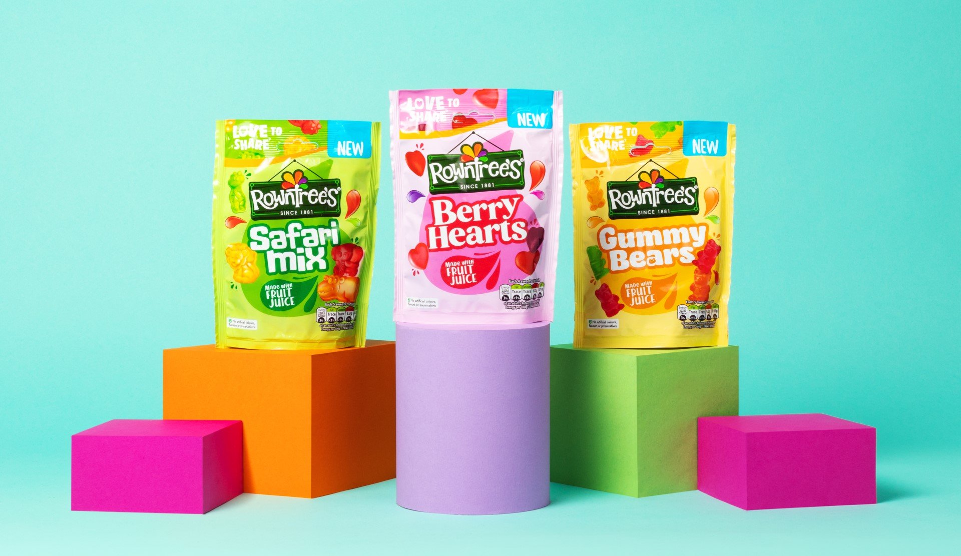 Nestlé launches new Rowntree's non-HFSS gummy sweets range
