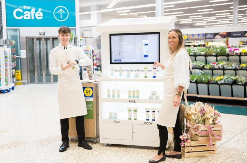 Tesco rolls out new Aveeno 'lift and learn' skincare display in stores ...