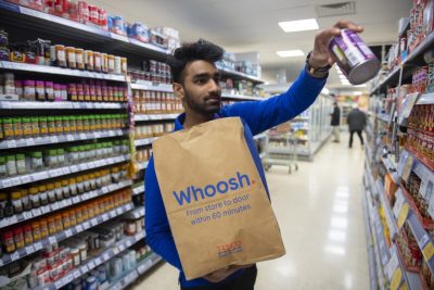 Tesco boss: Whoosh rapid delivery a 'real success story'