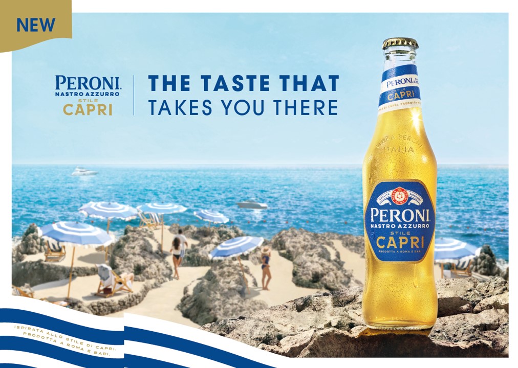 Asahi UK expands Peroni portfolio with new Capri 'sunshine beer ...