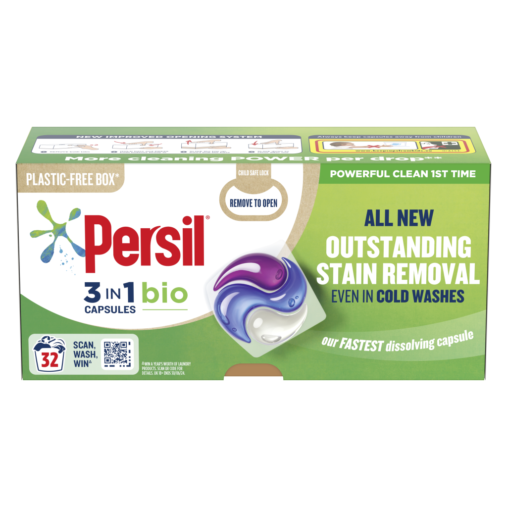 Unilever launches new and improved Persil packaging with enhanced QR ...