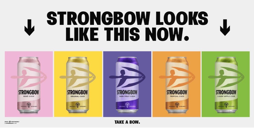 Strongbow launches new flavour as it undergoes biggest ever redesign