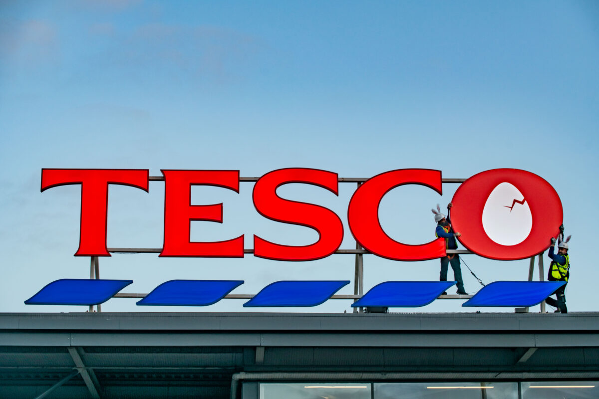 Tesco redesigns iconic logo as part of unique £100k Easter egg hunt