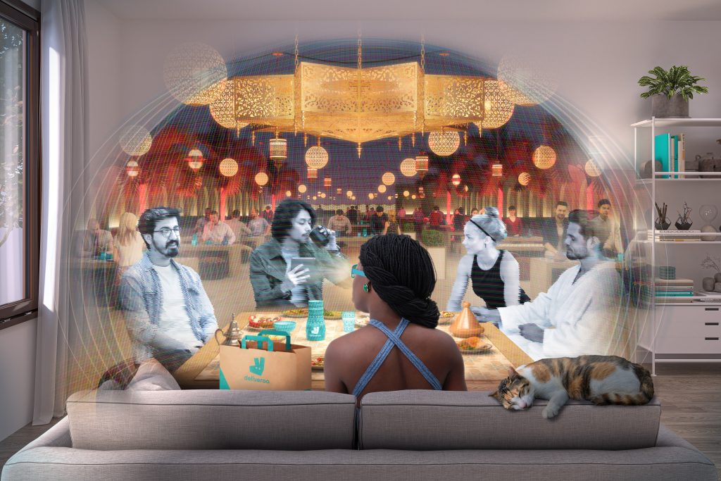 Deliveroo predicts the future of food with 3D meal plans and edible ...