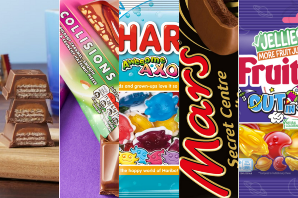 5 new confectionery products: KitKat, Quality Street, Haribo, Mars ...