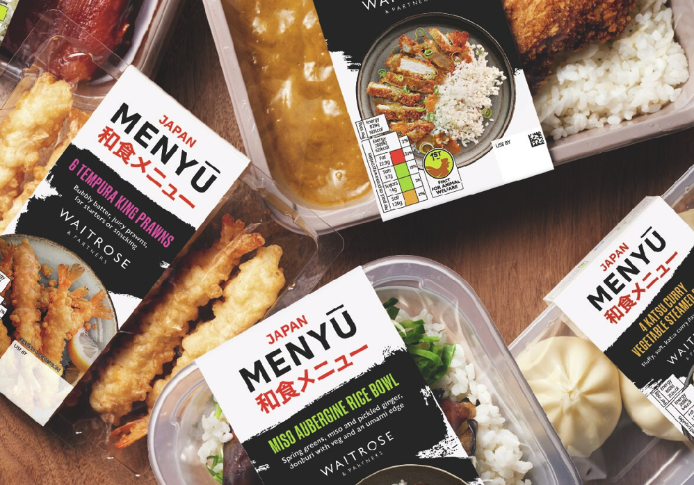 Waitrose to launch new own-brand Japan Menyū range - Grocery Gazette ...
