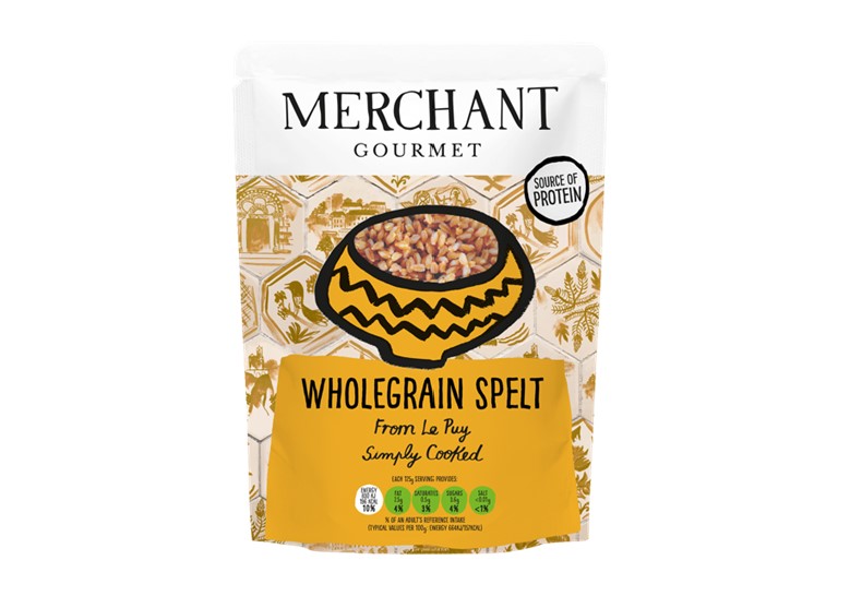Merchant Gourmet introduces healthier Wholegrain Spelt range