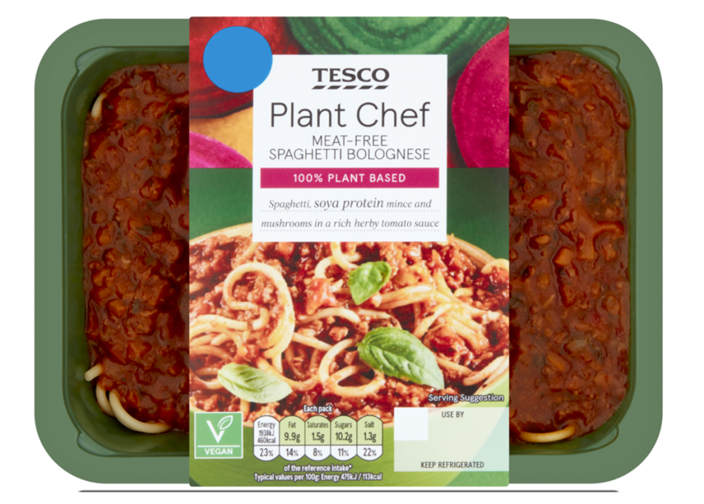 Tesco expands Plant Chef range ahead of Veganuary