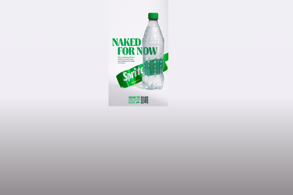 Coca-Cola strips labels from Sprite new packaging trial