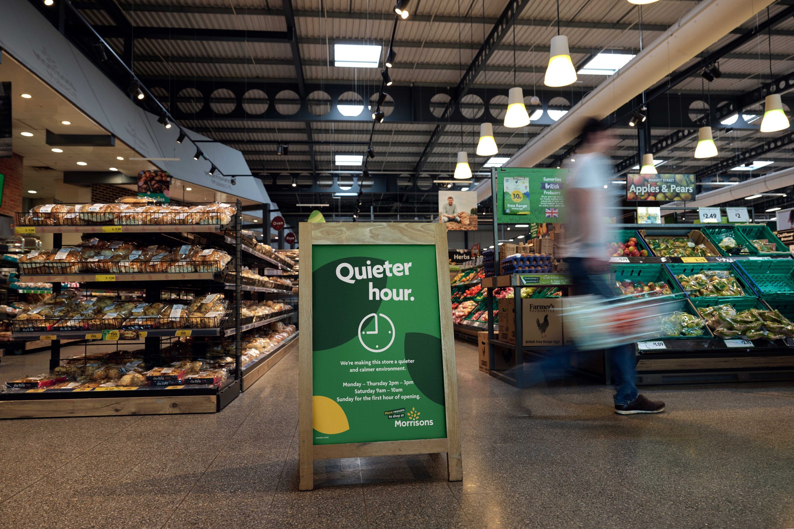Morrisons extends Quieter Hours amid Autism Acceptance week