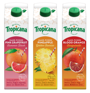 Tropicana launches new brand identity alongside new products