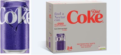 Sainsbury's hides 'Nectar Purple' Diet coke cans