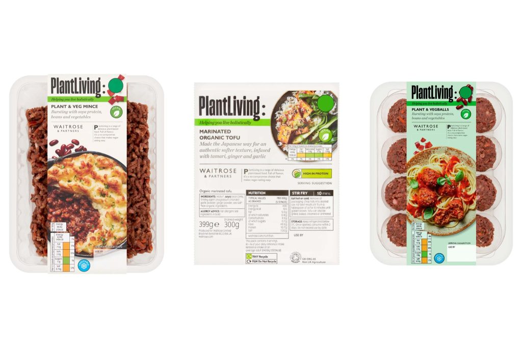 Waitrose launches new PlantLiving products to cater to flexitarian ...