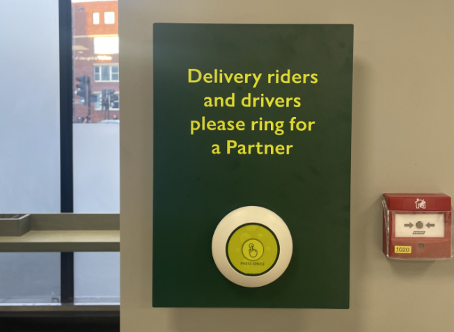 Waitrose launches first 'delivery hatch' to extend Deliveroo and Uber ...