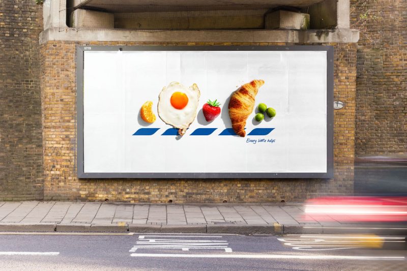 In pictures: Tesco campaign reimagines logo with food products