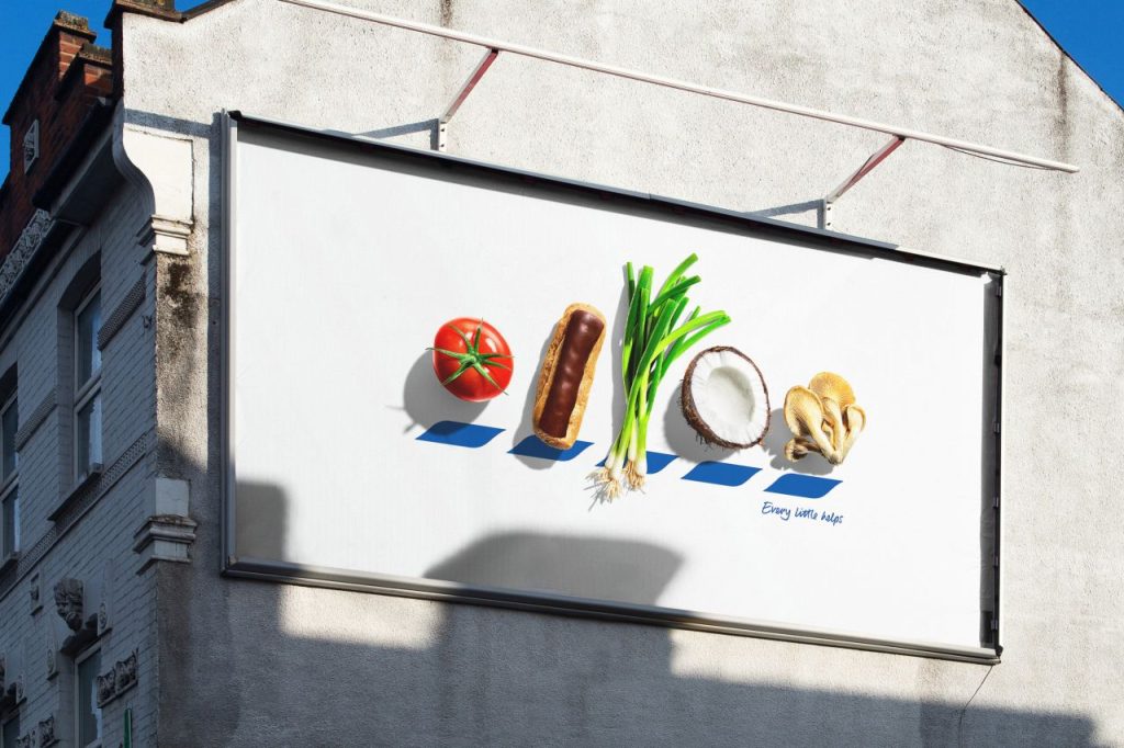 In pictures: Tesco campaign reimagines logo with food products