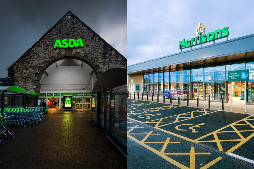 Asda offers Morrisons customers a free drink as cafés close