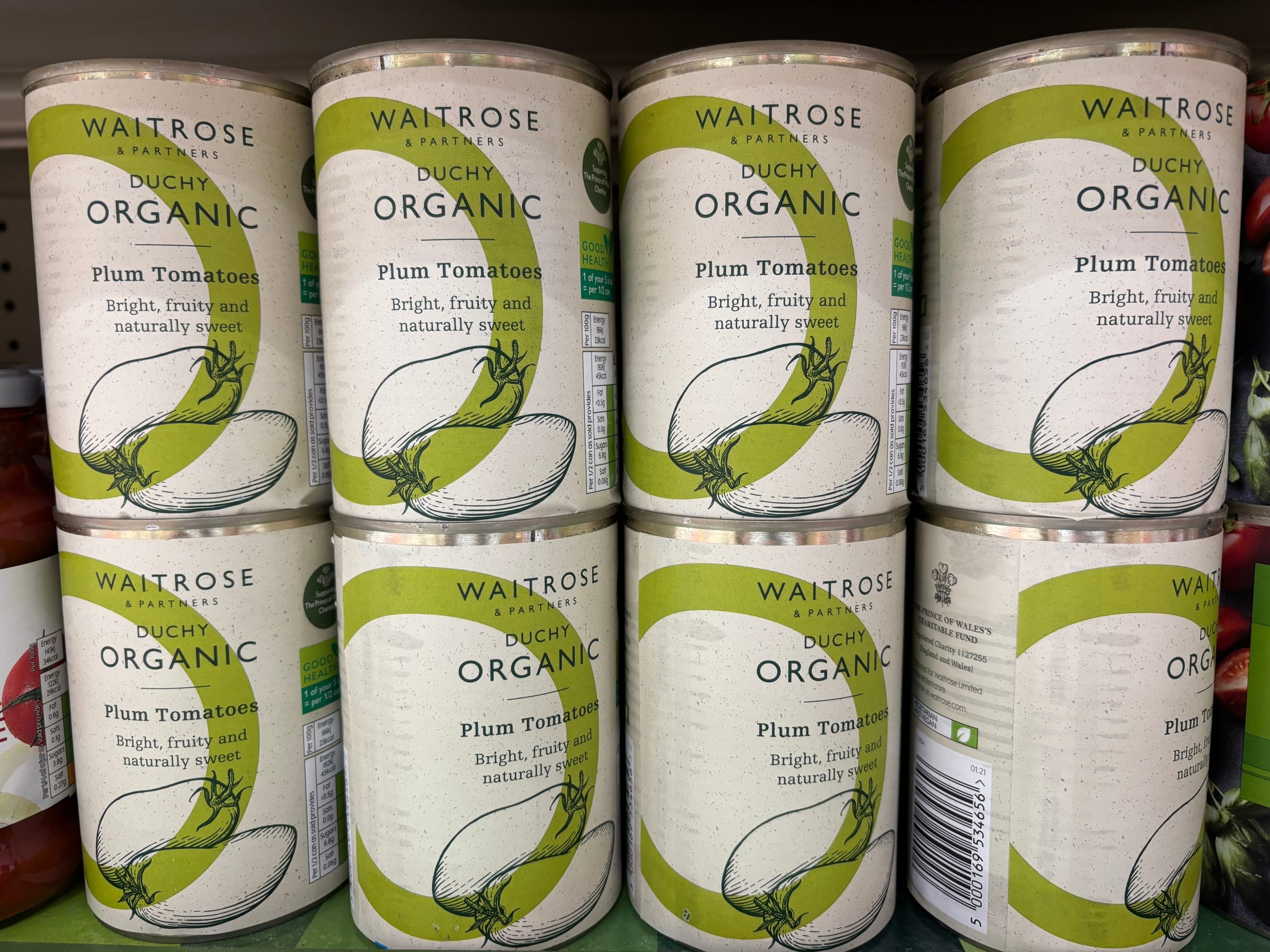Waitrose rebrands Duchy Organic label in own-brand refresh