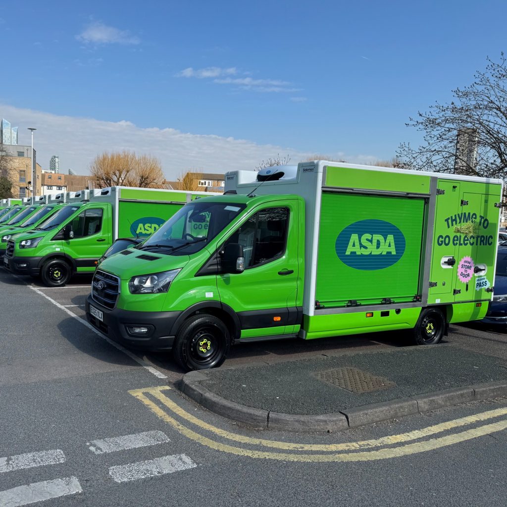 Asda ramps up electric van fleet with £1.3m investment
