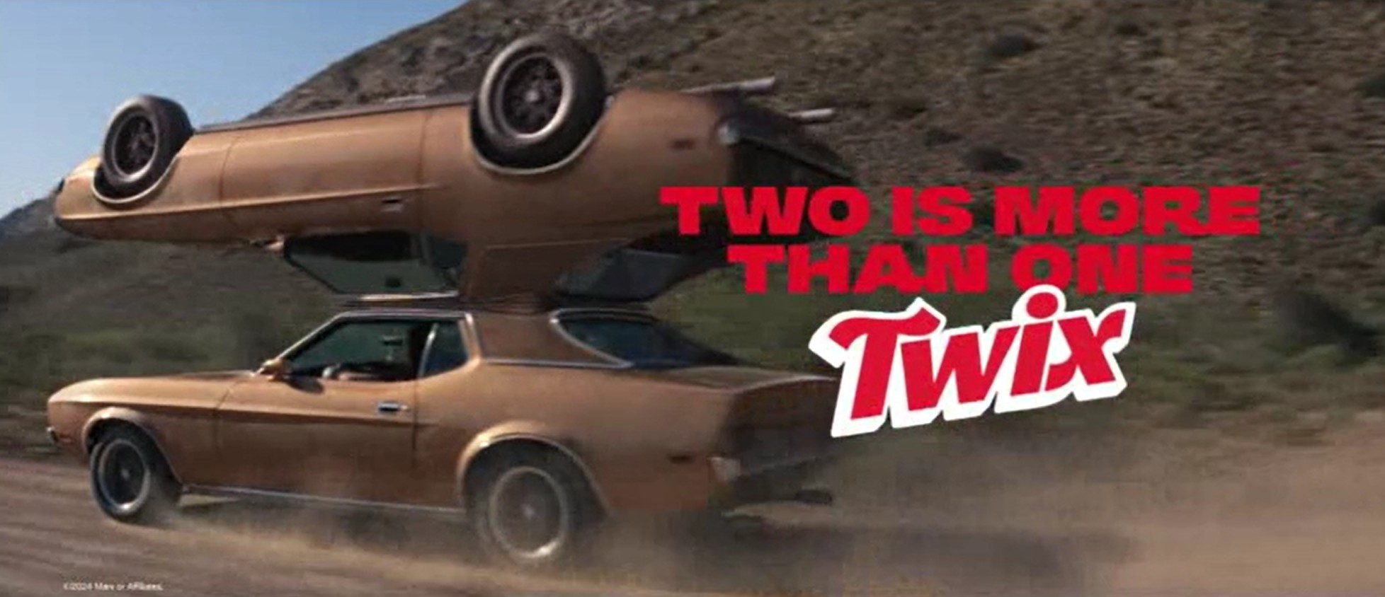 Mars' Twix TV ad banned for showing 'irresponsible' driving
