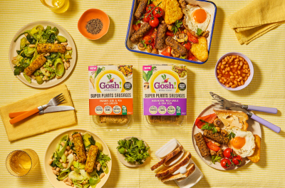 Gosh! expands chilled range with plant-based sausage launch at Tesco ...
