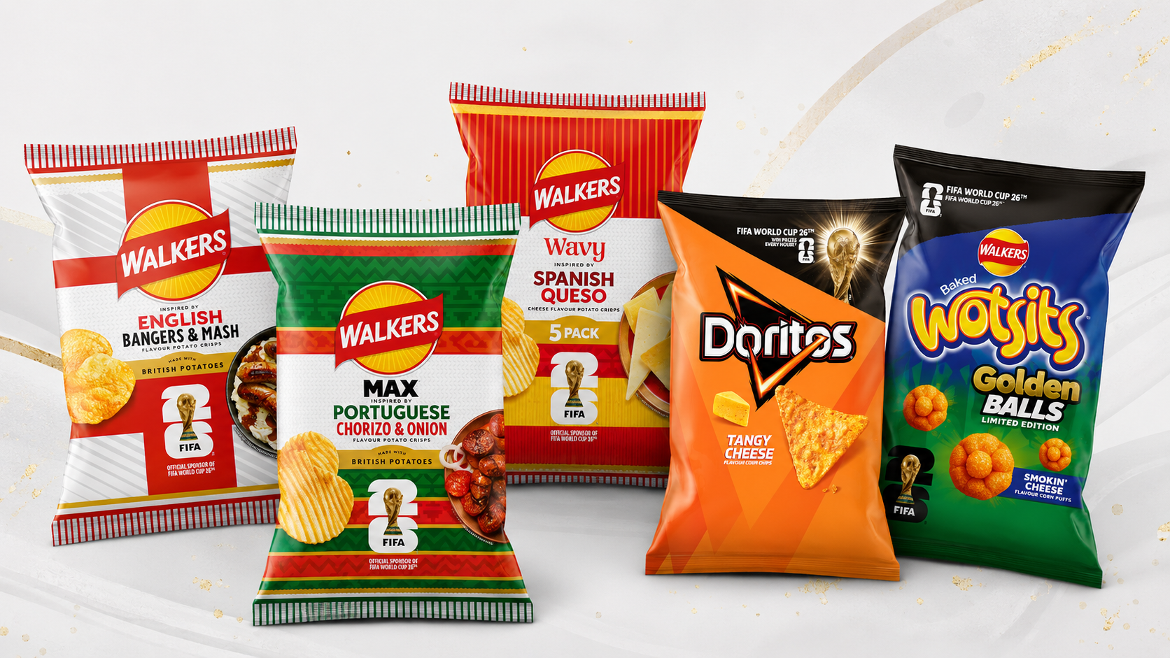 Walkers, Doritos and Wotsits kick off World Cup snack push with Beckham ...