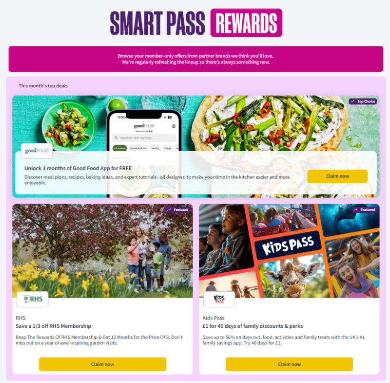 Ocado Retail expands Smart Pass with new rewards scheme - Grocery ...
