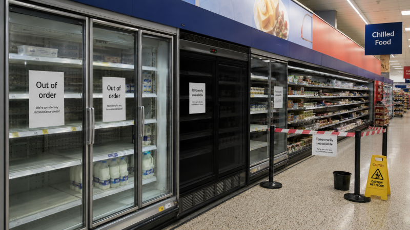 Supermarket fridge failures expose grocery’s next climate pressure ...